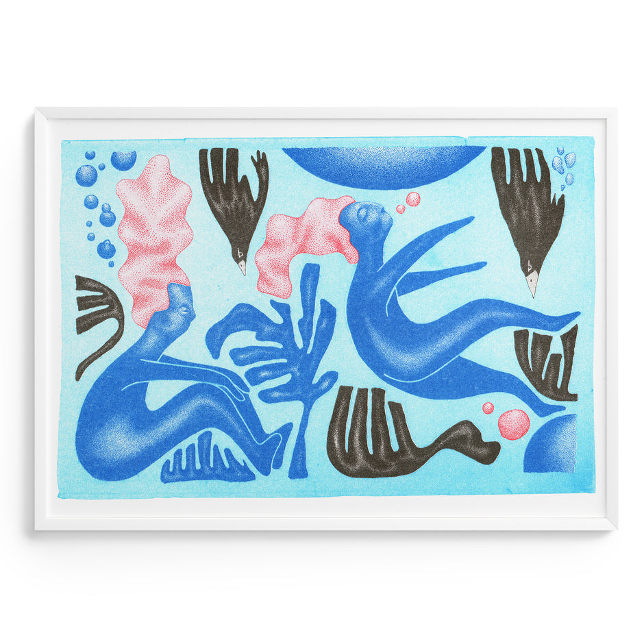 Shop Our Selection of Limited Edition Riso Posters. Wall Art by Levö – Levӧ